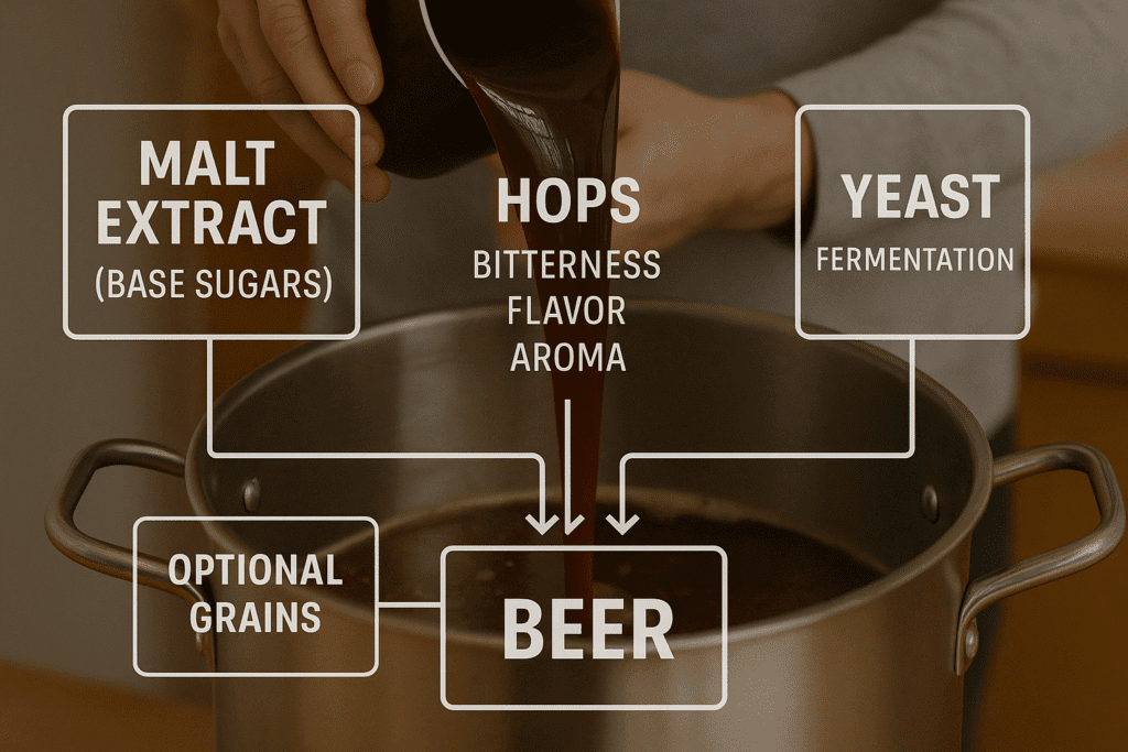 Homebrewing with Malt Extract: 7 Simple Steps for Your First Successful ...