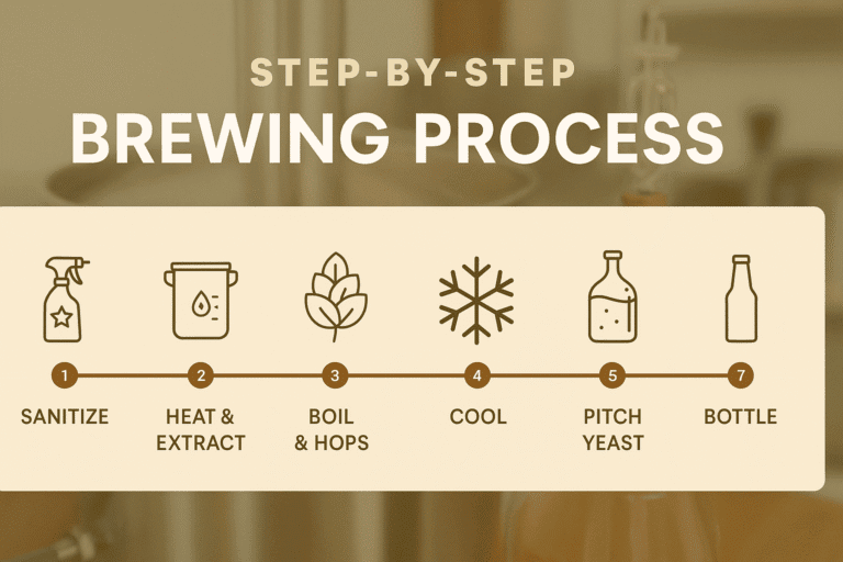 Homebrewing with Malt Extract: 7 Simple Steps for Your First Successful ...